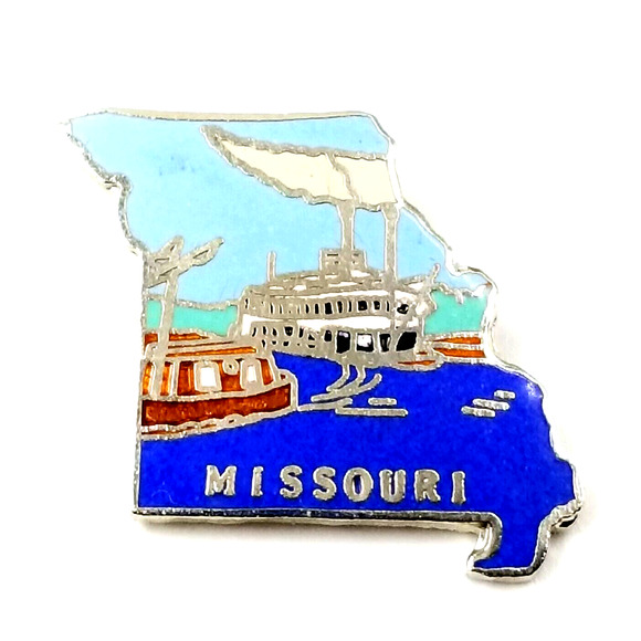 Mafco | Accessories | Missouri Riverboat Steamboat State Map Shape ...